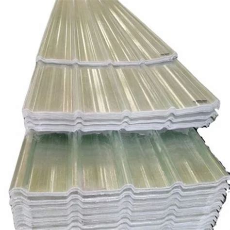Coated Fiberglass Corrugated Roofing Sheet At ₹ 680square Meter In