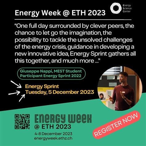 Energy Science Center Eth Zurich On Linkedin Energyweeketh