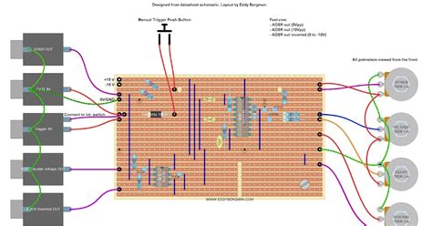 Eddy Bergman Synthesizer Build Part 4 THE ENVELOPE GENERATOR Or ADSR