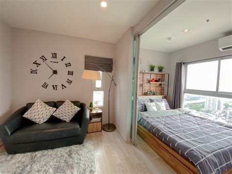 Plum Condo Ramkhamhaeng Station Bedroom SALE WITH TENENT พลม คอนโด รามคำแหง สเตชน