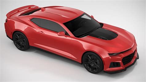 Chevrolet Camaro Zl1 2022 3d Model By 3dacuvision