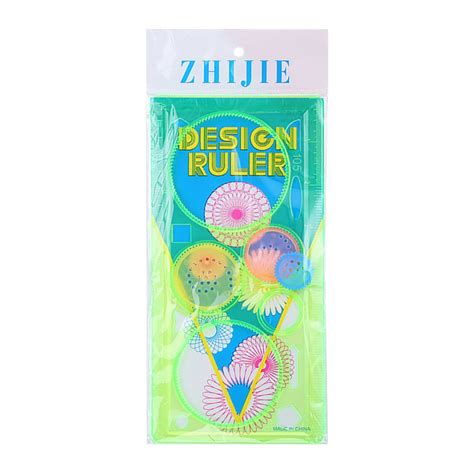 Plastic Drawing Template Ruler Geometric Drawing Triangular Plastic Ruler Architect Scale