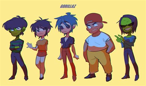 Gorillaz Twitter Fvvoogg15 Gorillaz Dope Art Zelda Characters