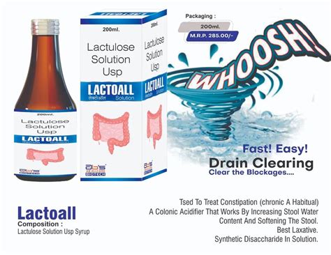 Lactulose Solution U S P 200 Ml At Rs 285 Bottle In Sas Nagar Id