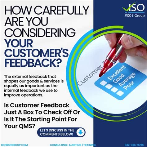 How Carefully Are You Considering Customer Feedback In Your Qms The