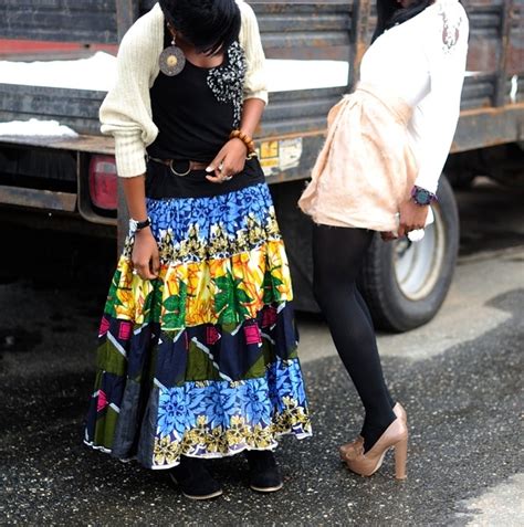 Patchwork Skirt Skirts African Fabric
