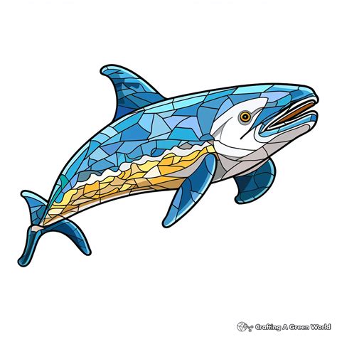 Animal Mosaic Coloring Pages Free And Printable