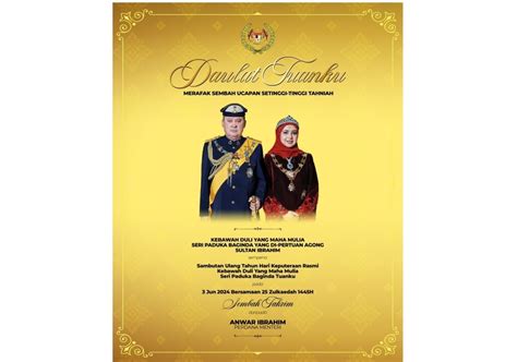 Pm Anwar Congratulates Agong On His Birthday Malay Mail