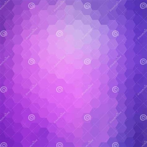 Fundo Lilás Abstrato Do Hexágono Disposio Para Anunciar Eps 10