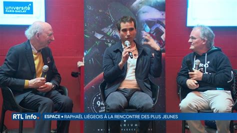 Le Nouvel Astronaute Belge Raphaël Liégeois En Visite à Leuro Space