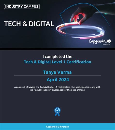 Tanya Verma On Linkedin Learning Capgeminiuniversity Industrycampusfest