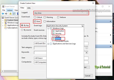 Cara Melihat File Log Bsod Di Event Viewer Windows 10 11