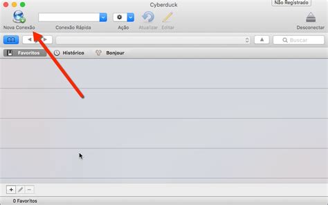 utilizando ftp cyberduck para subir arquivos wiki integrator do brasil