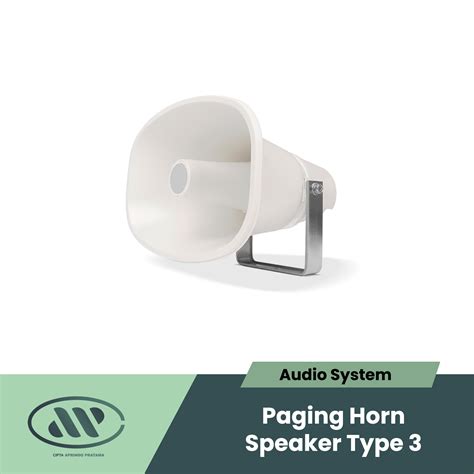 Paging Horn Speaker Type 3 Ciptaaprindopratama