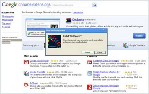 Google trình làng kho tiện ích cho Chrome QuanTriMang