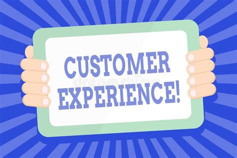 Text Sign Showing Customer Experience Conceptual Photo Product Of Interaction Between