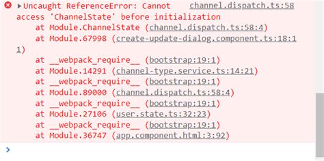 Uncaught Referenceerror Cannot Access Xxx Before Initialization R