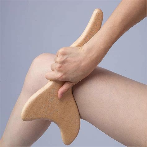 Lymphatic Drainage Tool Wood Gua Sha Therapy Massage Tools Anti