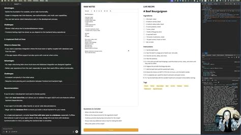 aider ai coding assistant workflow implementing zustand for local