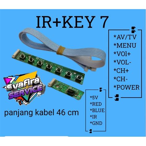 Jual Tombol Sensor Key 7 Universal Shopee Indonesia
