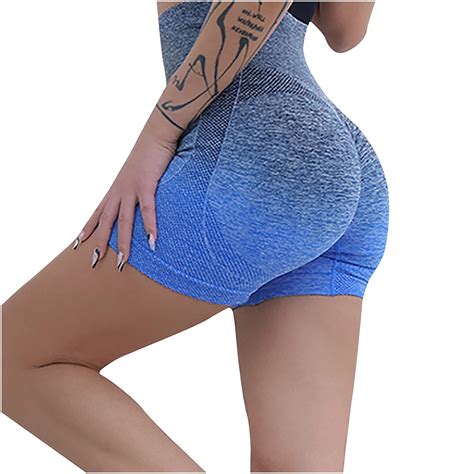 Nerohusy Womens Running Shortswomens Workout Shorts High Waisted