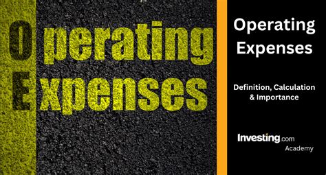 Operating Expenses Definition Calculation And Importance