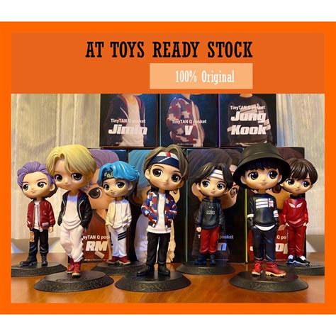 Original Banpresto Bts Tinytan Mic Drop Q Posket Vol1jungkook V