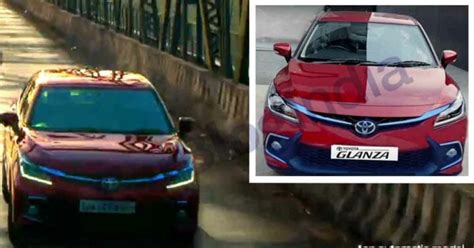 2022 Toyota Glanza Shows Off Its Front Fascia Ahead Of Launch Car