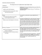 The Strange Case Of Dr Jekyll And Mr Hyde Chapter Guide And Course Hero The Strange Case Of Dr Jekyll And Mr Hyde Chapter Guide And Course Hero