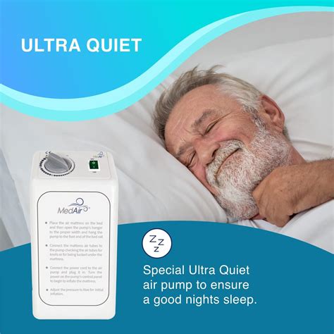 Medvance Premium Alternating Air Pressure Mattress Pad With Ultra Quiet