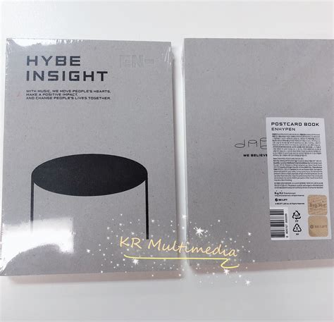 Enhypen HYBE INSIGHT Postcard Book KR Multimedia