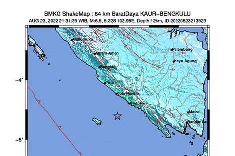 Tak Berpotensi Tsunami Gempa 6 5 Magnitudo Guncang Bengkulu Pilar ID