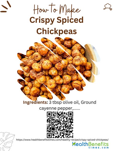 Crispy Spiced Chickpeas Health Benefits