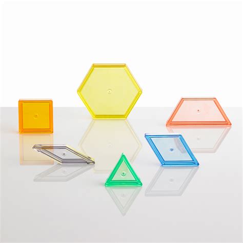 Translucent Pattern Blocks 120pcs