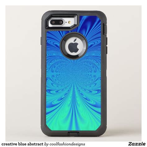 Creative Blue Abstract Otterbox Iphone Case Iphone Cases Otterbox