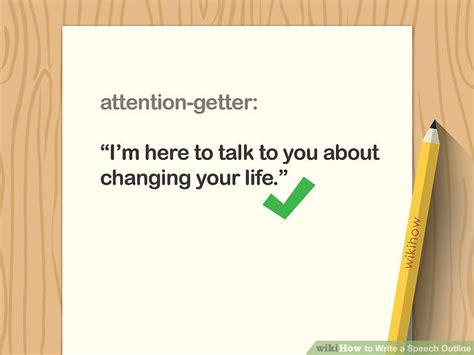 How To Write A Speech Outline With Pictures WikiHow