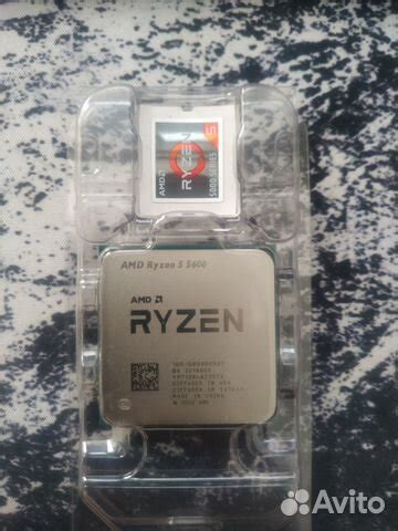 Новый AMD Ryzen 5 5600 OEM купить в Москве Электроника Авито