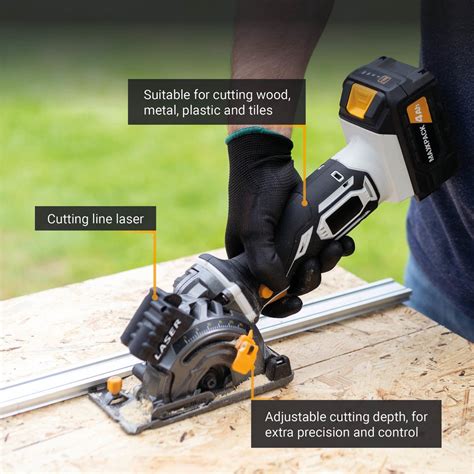 Accu Mini Invalzaag 18v Excl Accu And Oplader Maxxpack® Accuplatform