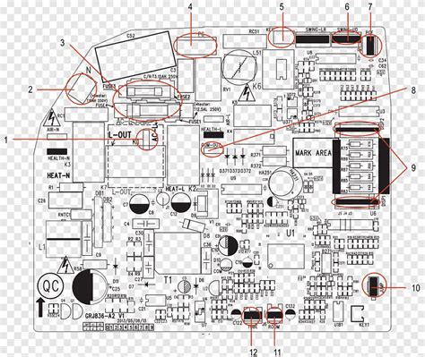 도면 공학 전기 네트워크 Pcb 푸른 각도 Png Pngegg