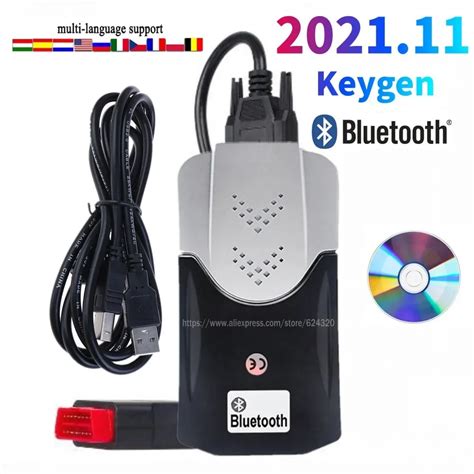 2023 New VCI 2021 Keygen Obd2 Diagnostic Tool USB Bluetooth VD DS150E