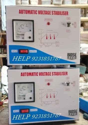 Blue 5kva Stabilizer For Electronic Instruments At 6500 Piece In Howrah