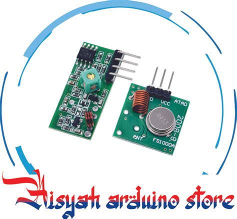 Jual 315mhz 315 Mhz Rf Module Transmitter Receiver Arduino Raspberry
