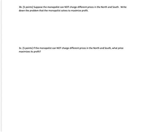 Solved 3 20 Points A Monopolist Sells Output In Two Chegg