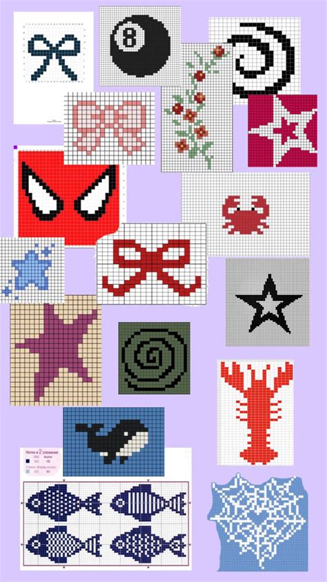 Pixel Grids Crochet In Pixel Art Grid Pixel Art Crochet