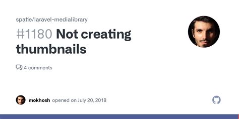 Not Creating Thumbnails · Issue 1180 · Spatielaravel Medialibrary