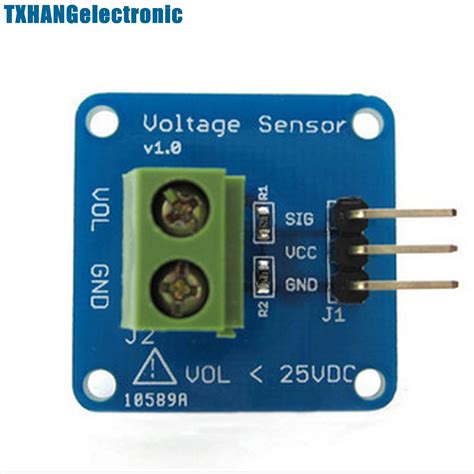 DC Voltage Sensor Module Voltage Detector Divider DG New In Integrated