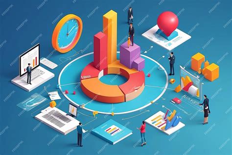 Premium Photo Concept Of Project Initiation Project Managment Life Cycle 3d Vector