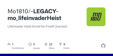 GitHub Mo1810 LEGACY Mo LifeinvaderHeist Lifeinvader Heist Script