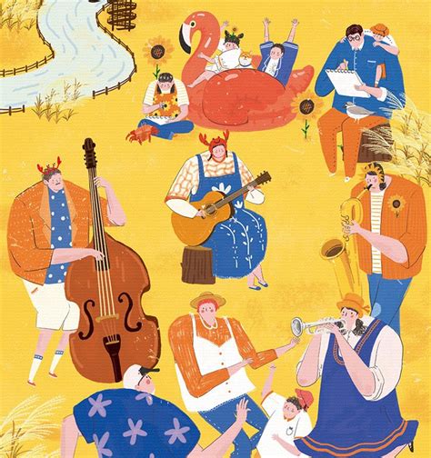 Festival Poster3 브랜딩편집 · 일러스트레이션 · 파인아트 브랜딩편집 일러스트레이션 파인아트 그래픽 디자인 일러스트레이션 Hunde