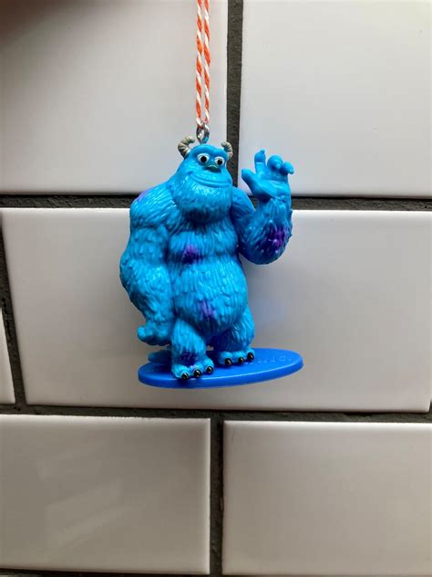 Pixars Monsters Inc Christmas Ornaments And Keychains 2 Inch Tall Pixar